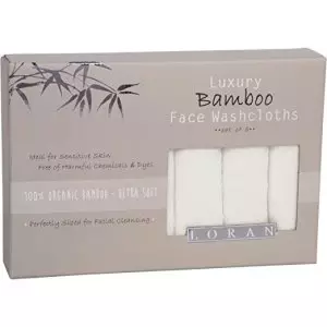 Mga Mamahaling Bamboo Facial Washcloth