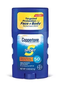 Ndodo ya Coppertone SPORT Sunscreen