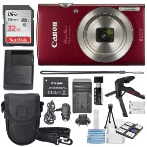 Canon-PowerShot-ELPH-180-ዲጂታል-ካሜራ-