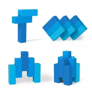 desk toys speks blocks beams