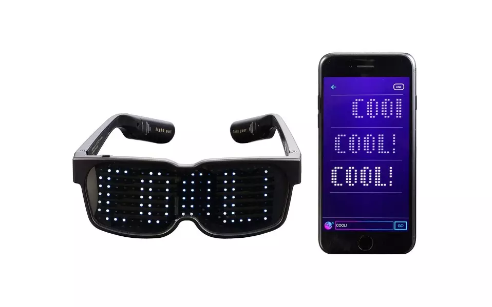 LED-Brille für Raves, Musikfestivals