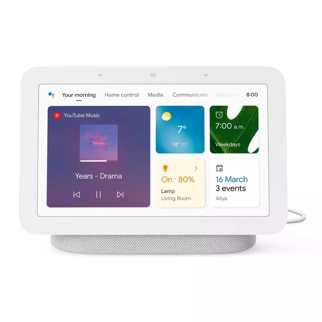 Google Assistant Hub-slimskerm