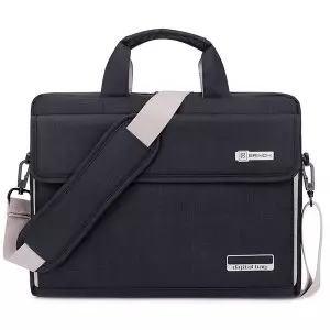 Brinch Unisex Oxford Laptop Sleeve Messenger Shoulder Bag