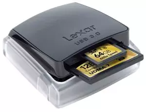 لیکسر پروفیشنل USB 3.0 ڈوئل سلاٹ ریڈر