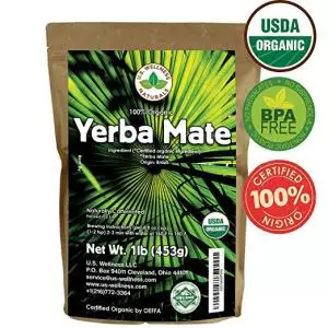 caffeinated tea yerba mate