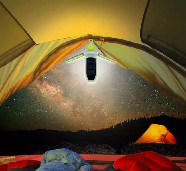 eco-friendly solar camping light