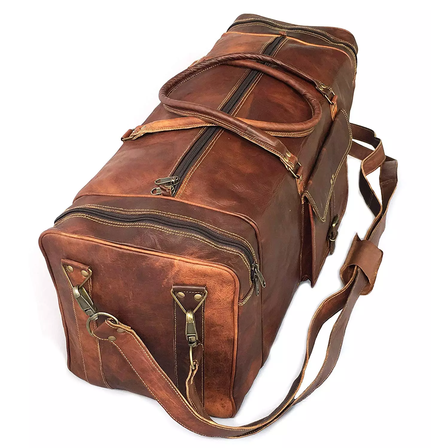 Goat Leather duffel nra