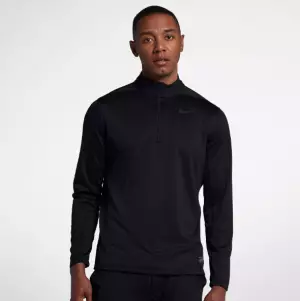 Чорная куртка для гольфа Nike