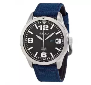 Solar Blue Dial Blue Nylon Manshorlosie