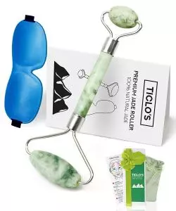 TICLO'S Jade Roller For Face