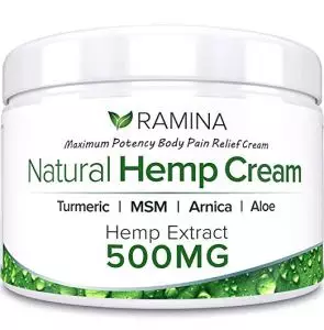 Cream ya Kupunguza Maumivu ya Ramina Asili ya CBD