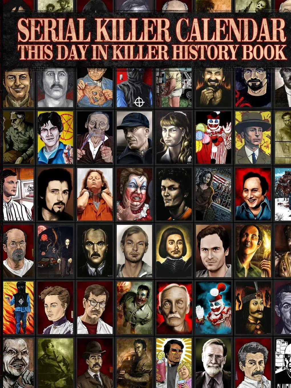 cuốn sách lịch của kẻ giết người hàng loạt tội phạm thực sự