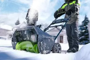 cordless electric snow blower