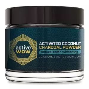 Active Wow Teeth Whitening Charcoal Pulver