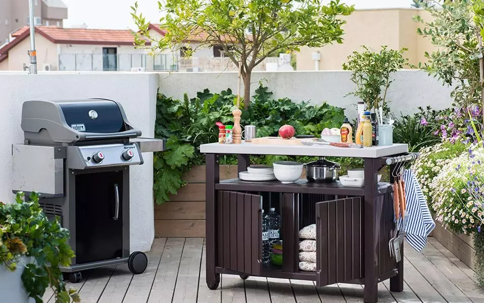 Barbecue Prep Table