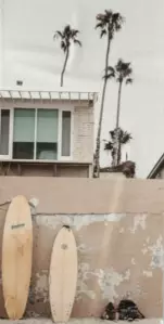 San Diego Surfing Beach Håndklæde