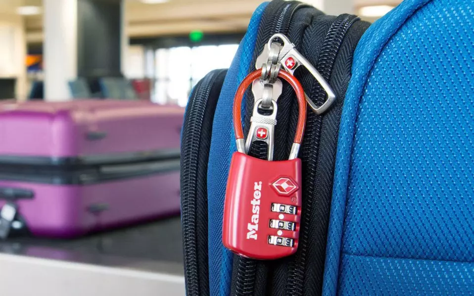 قفل tsa برای چمدان
