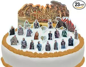 game of thrones finale party cake topper