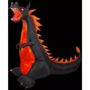 game of thrones finale party dragon inflatable