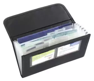 glove box organizer folder