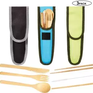 Bamboo Travel Cutlery