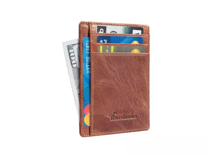 leather wallet amazon