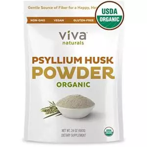 ຜົນປະໂຫຍດເສັ້ນໄຍ IBS ການສູນເສຍນ້ໍາຫນັກ psyllium husk powder