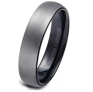 Tungsten Brushed Band