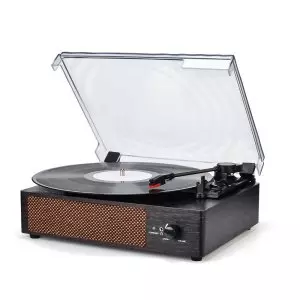 Wockoder Portable Record Player