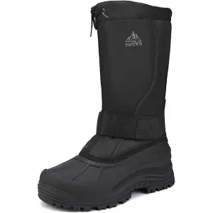 NORTIV 8 Waterproof Hiking Winter Snow Boots