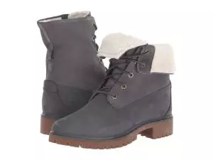 Grey Boots Sherpa Mata