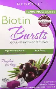 Vitamini vya Biotin Acai