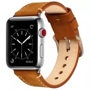 Leather Smart Watch Band
