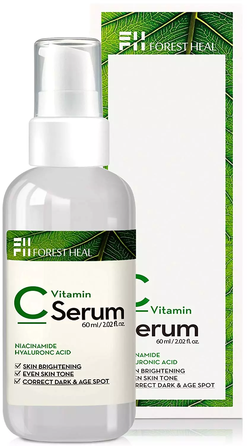 topp skjønnhet hudpleie produkter kjøpt spion lesere 2018 vitamin c serum forest heal face