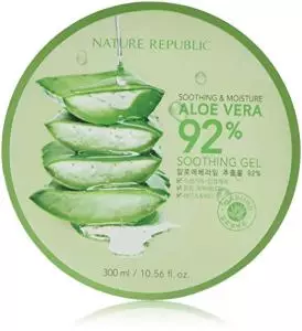 aloe ho an'ny gel mampitony hoditra