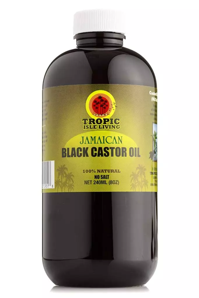 aceite de ricino negro de jamaica para el crecimiento del cabello