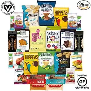 Vegane und glutenfreie gesunde Snacks