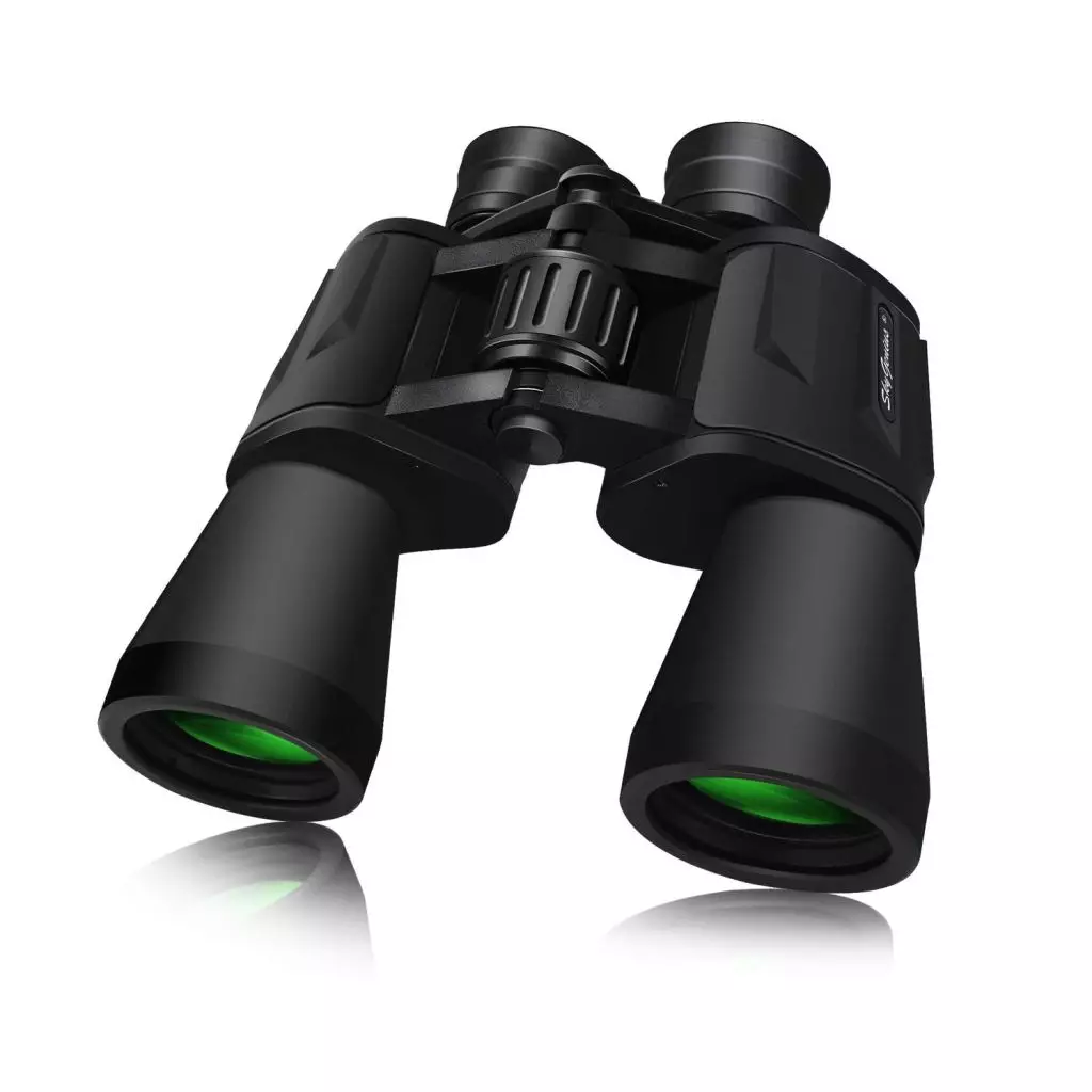 SkyGenius 10 x 50 Ane Simba Akazara-Size Binoculars kune Vakuru