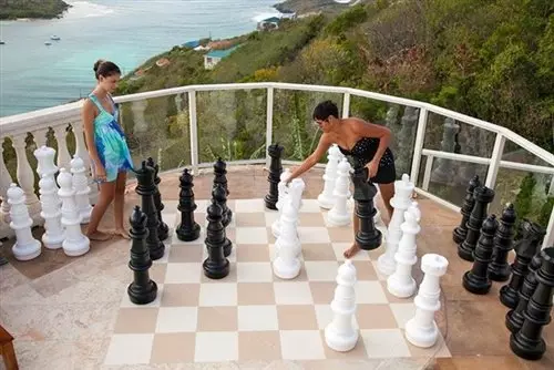 거대한 체스 세트