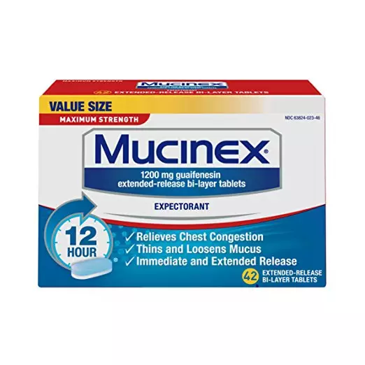 Mucinex sinusitis