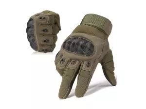 JIUSY Touch Screen Hard Knuckle Tactical Gloves