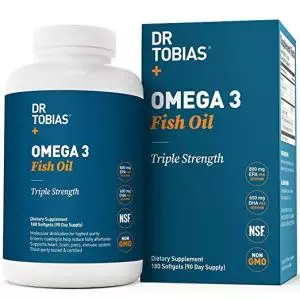 Omega 3 pwason lwil oliv Dr Tobias