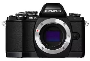 Olympus OM-D E-M10 ئەينەكسىز رەقەملىك كامېرا (قارا) - پەقەت بەدەن